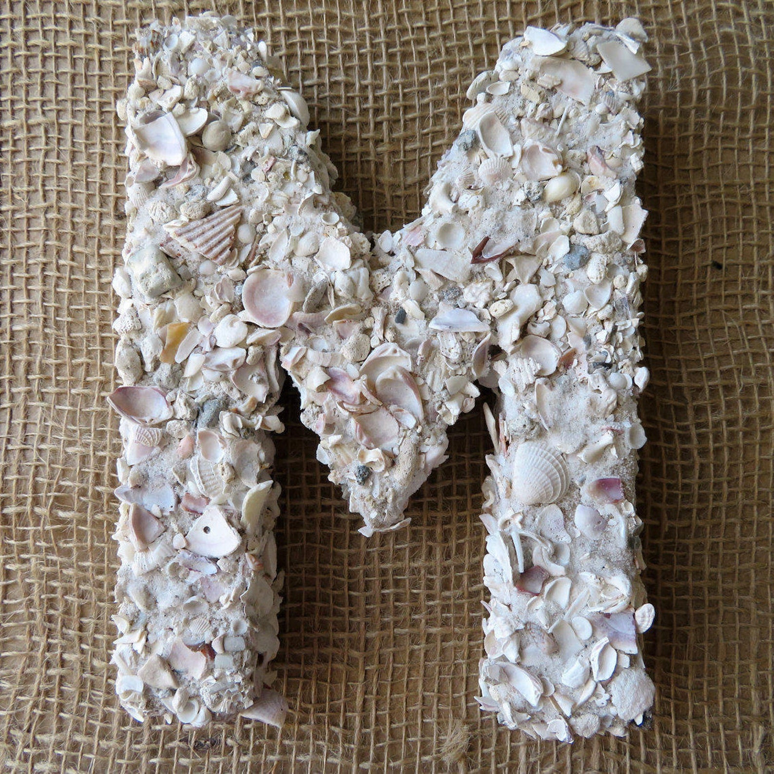 Sea Shell Letter - Etsy