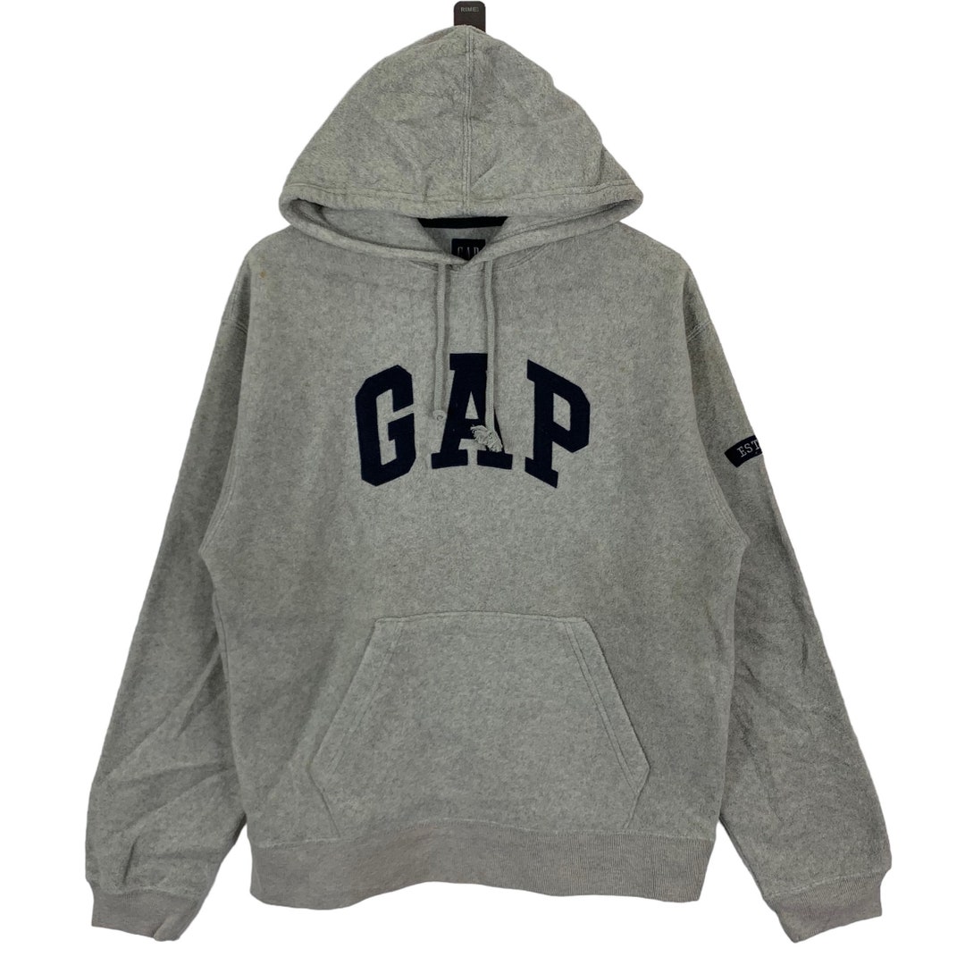 Vintage GAP Fleece Hoodie Sweater - Etsy