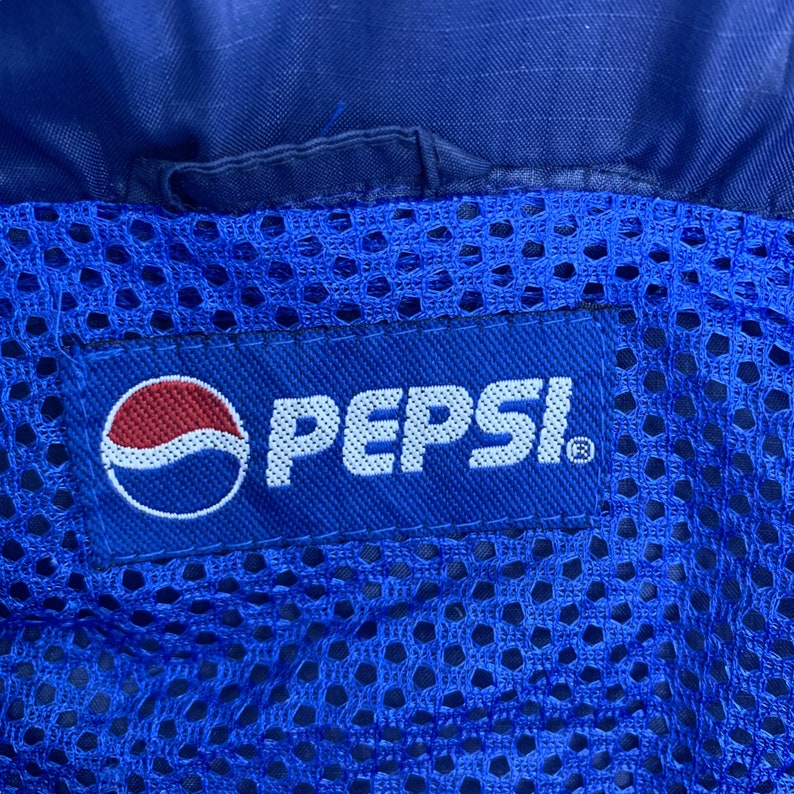 Vintage Pepsi Cola Blue Windbreaker Light Zipper Jacket - Etsy