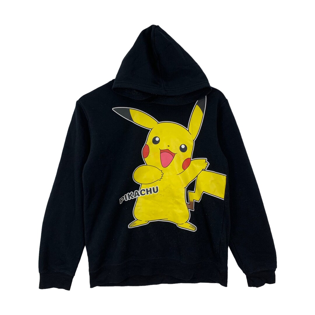 Vintage Pikachu Anime Cartoon Hoodie Jumpers Sweater - Etsy