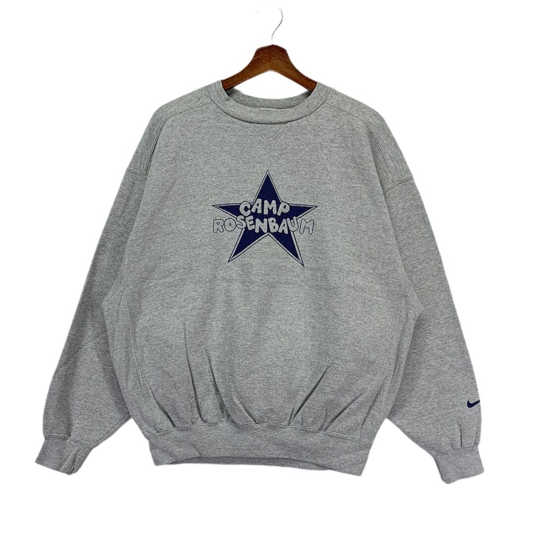 Vintage Nike Swoosh Camp Rosenbaum Crewneck Pullover Jumper Medium Size ...