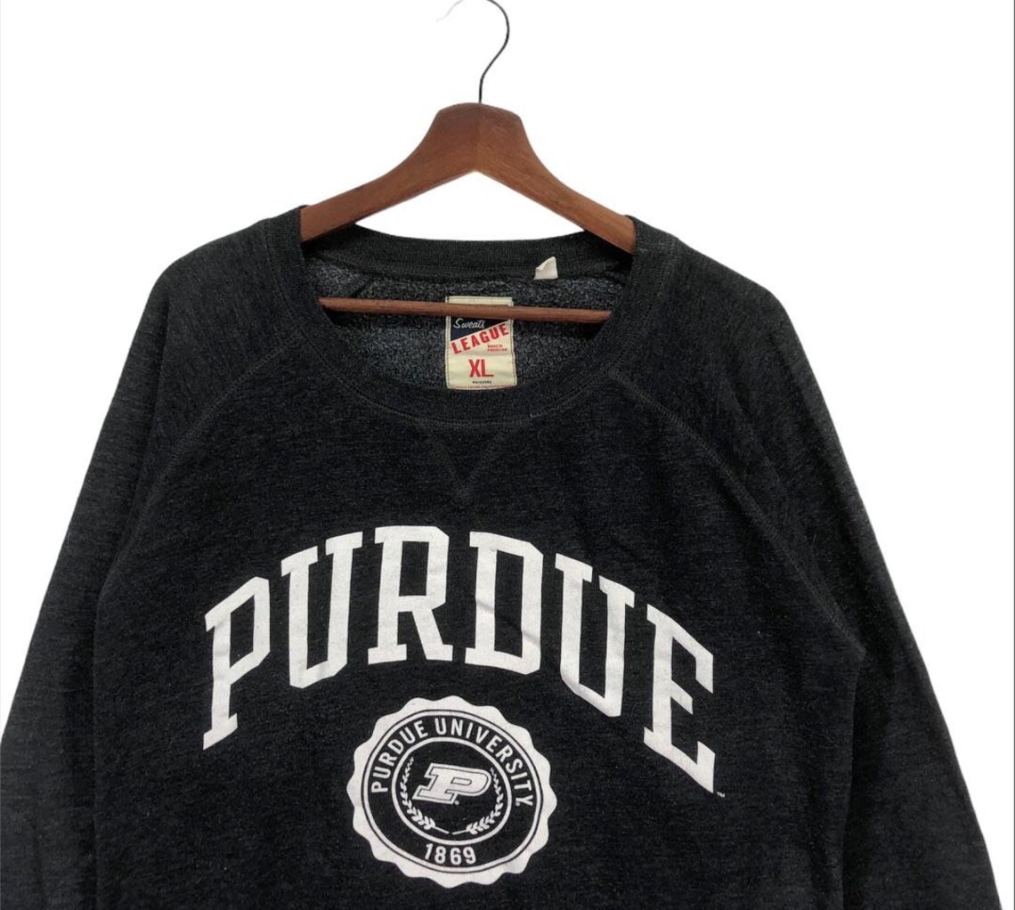 Vintage Purdue College University Crewneck XL Women - Etsy
