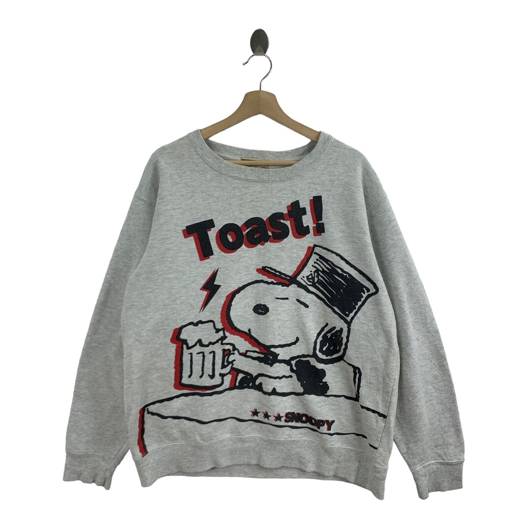 Vintage Snoopy and Peanut Jumper Pullover Sweater - Etsy