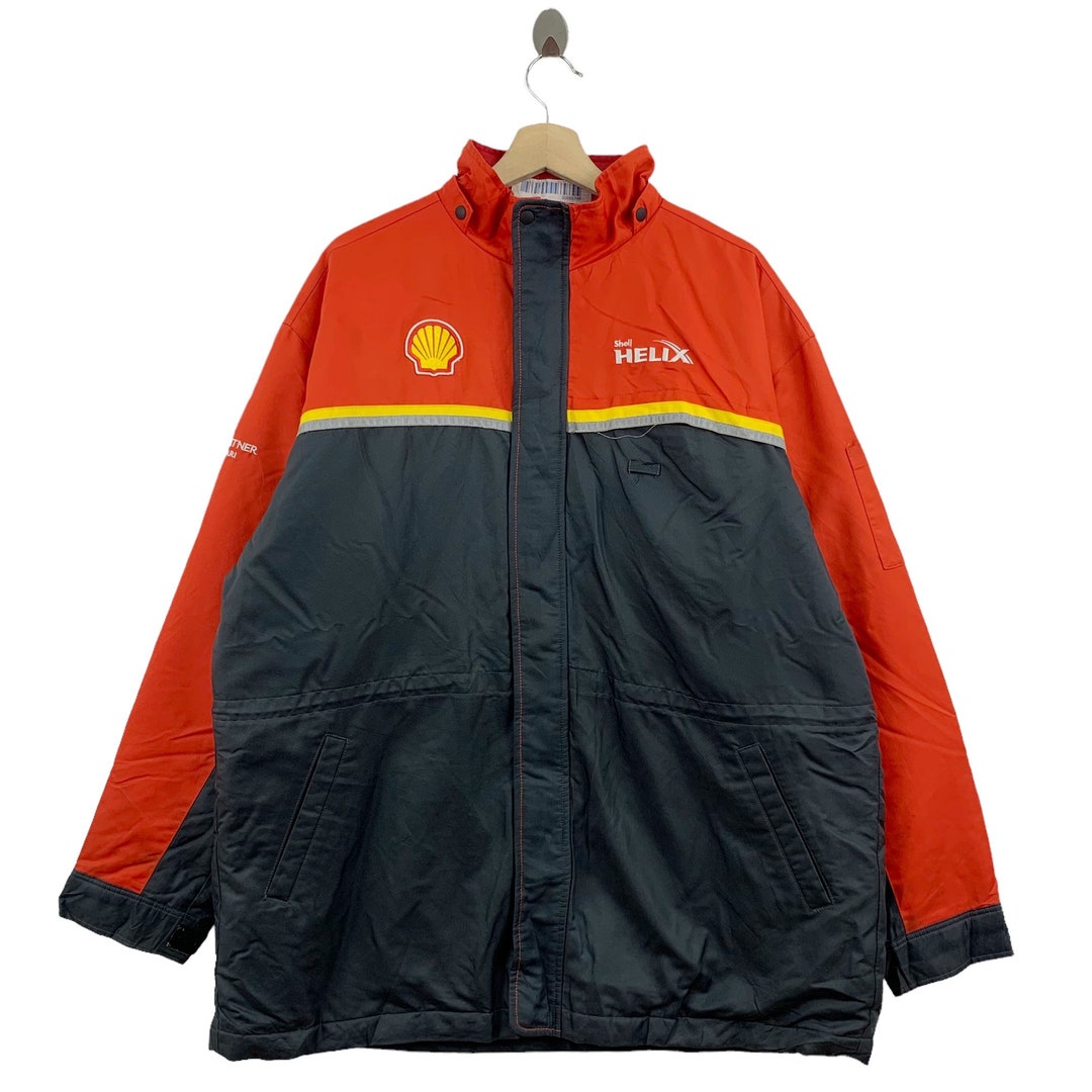 Vintage Shell Helix Ferrari Motorsport Button Jacket - Etsy