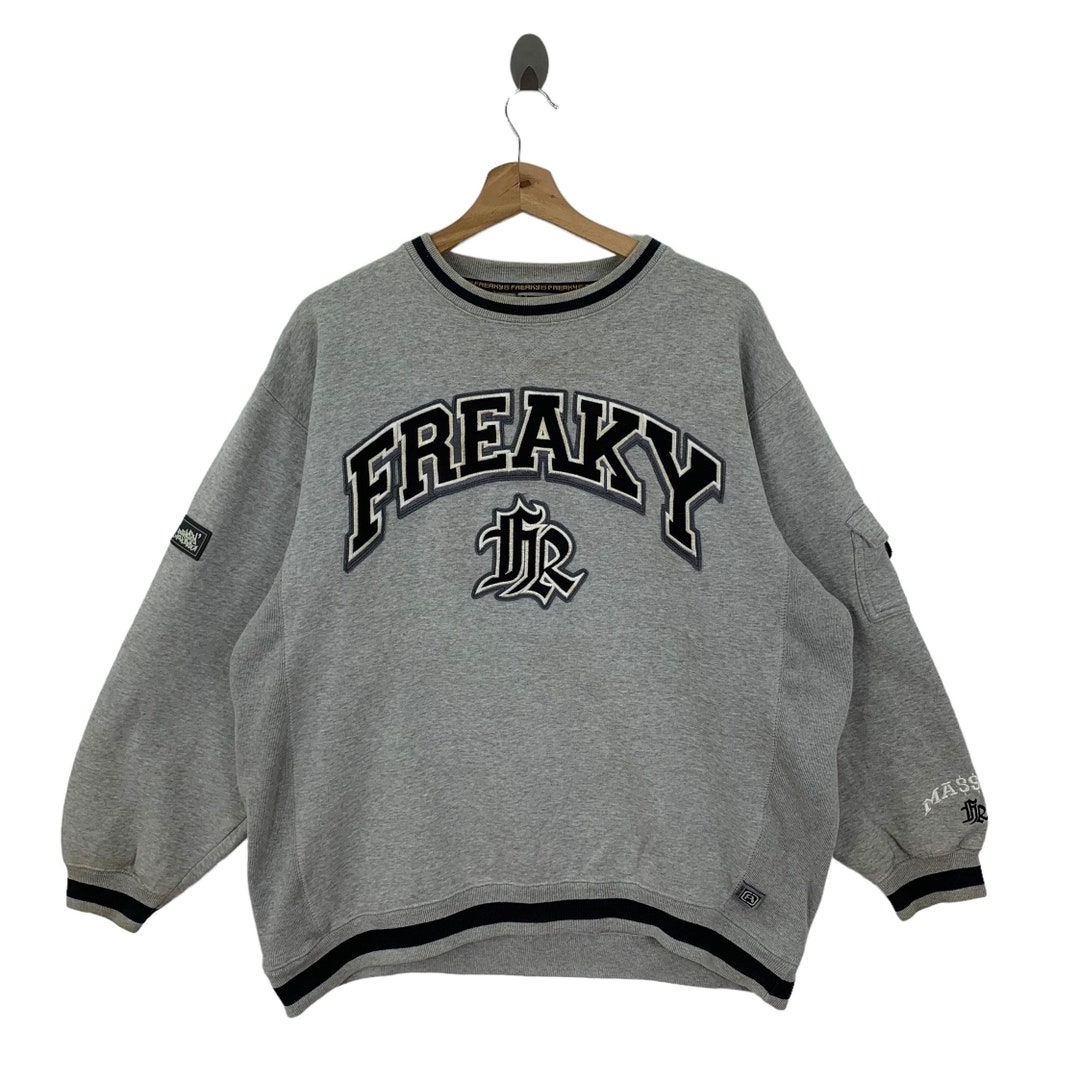 Vintage Freaky by Freaky Fellow Brand Crewneck Pullover Sweater - Etsy