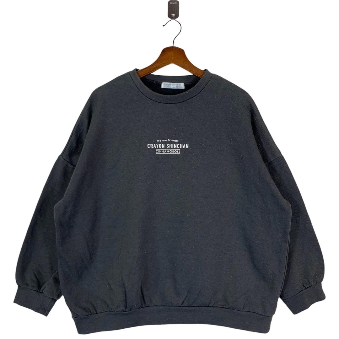 Vintage Crayon Shin-chan Anime Manga Series Comedy Comic Pullover ...