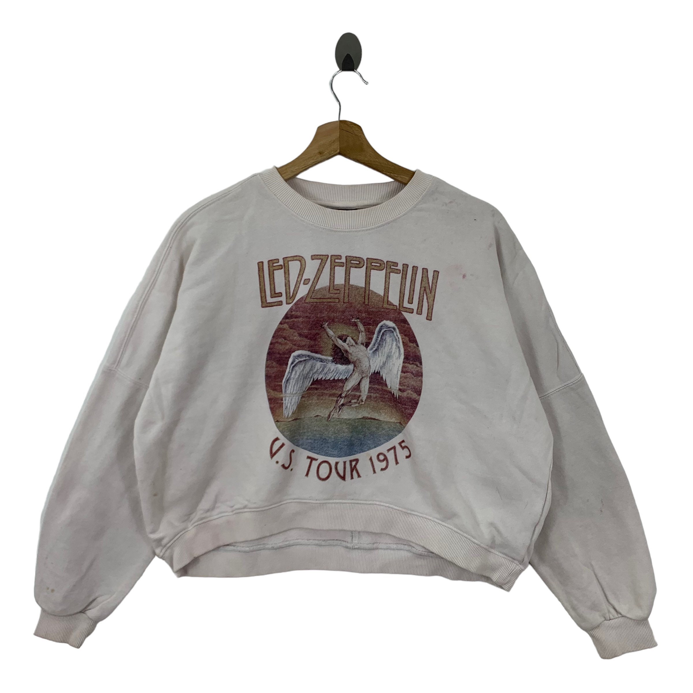 Vintage Led Zeppelin Croper Top Pullover Jumpers Sweater - Etsy Vintage Led Zeppelin Croper Top Pullover Jumpers Sweater - Etsy