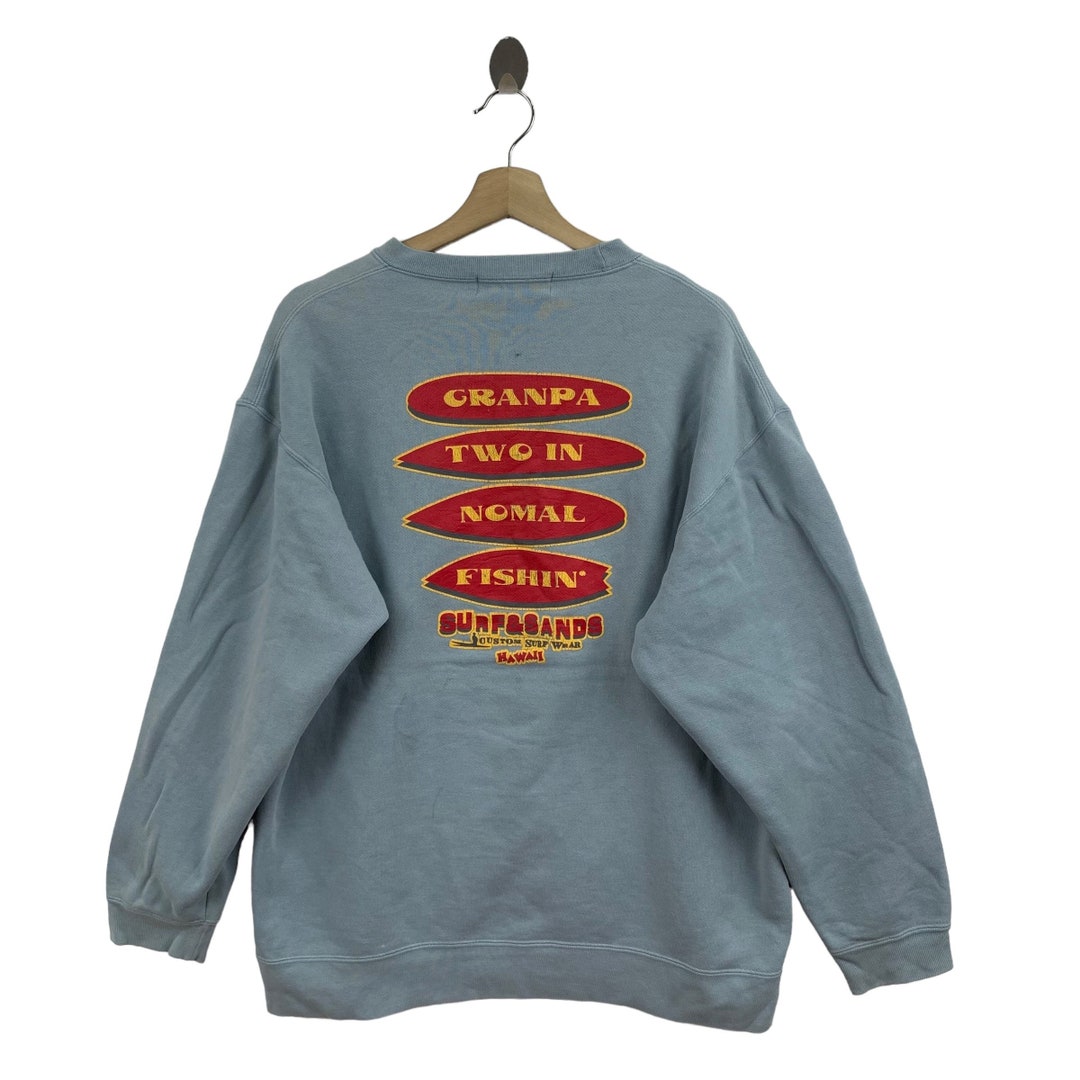Vintage Surf and Sands Custom Surf Wear Crewneck Pullover Sweater ...