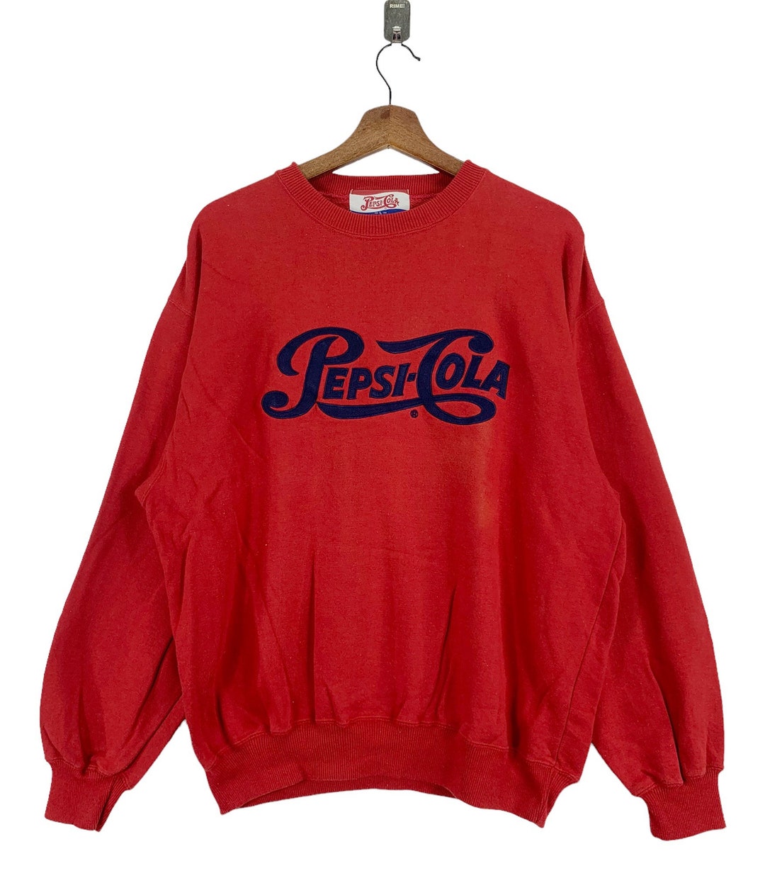 Vintage Pepsi Cola American Brand Crewneck Pullover Jumper Sweater - Etsy