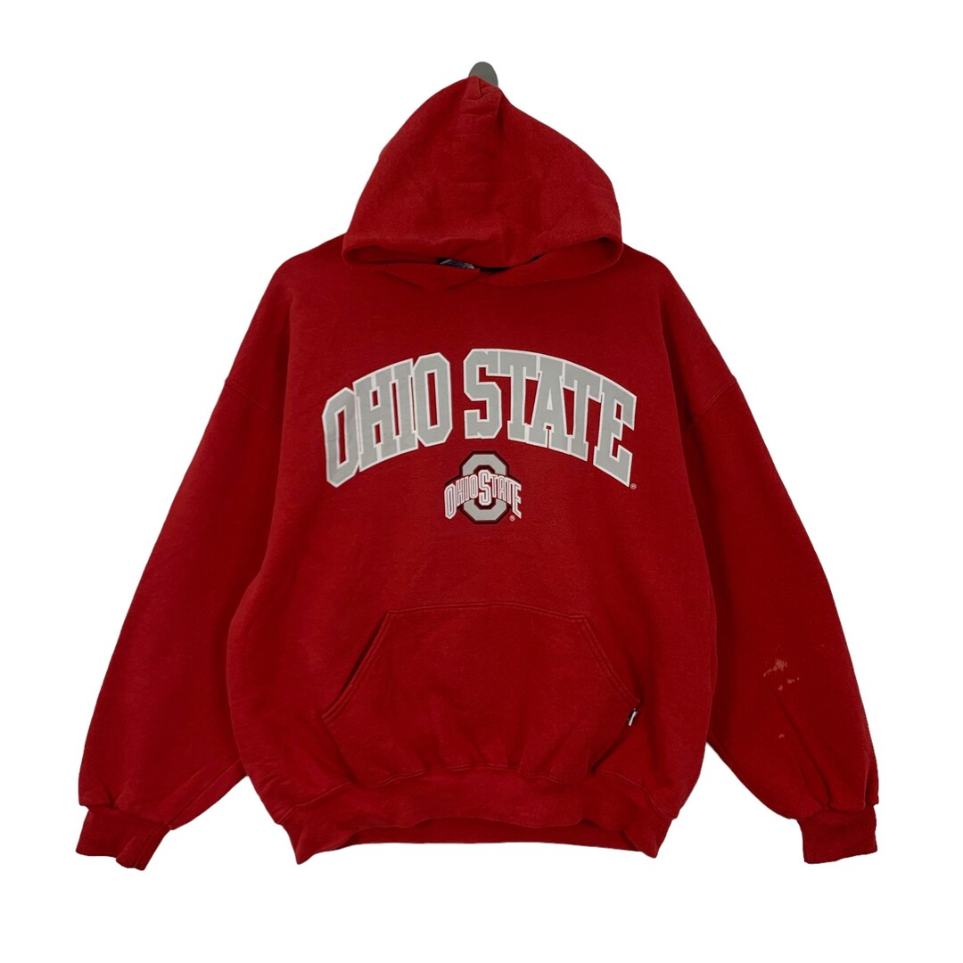 Vintage Ohio State University College Hoodie Pullover Jumper Sweater - Etsy