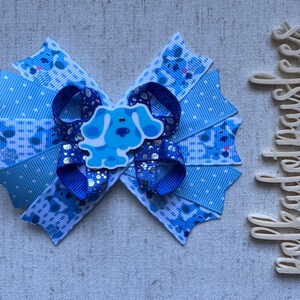 Blues Clues Hairbow- Blues Clues Hairbows- Blues Clues Bows- Blues ...