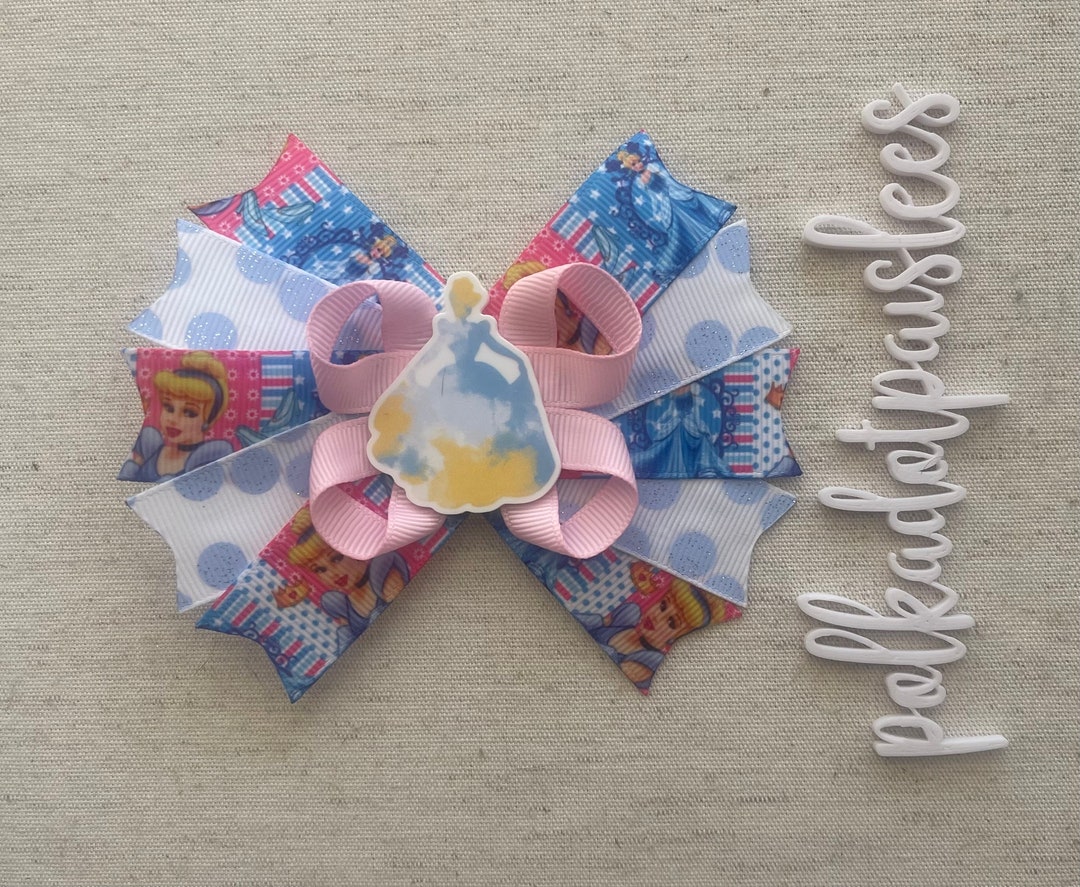 Cinderella Hairbow- Cinderella Hairbows- Cinderella Bow- Cinderella ...