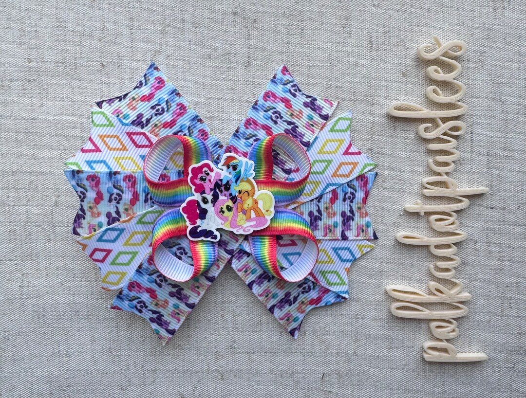 My Little Pony Hairbows My Little Pony Hairbows My Little Pony Bow My ...