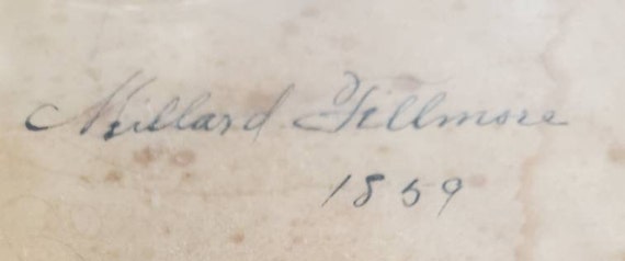 Millard Fillmore Signature