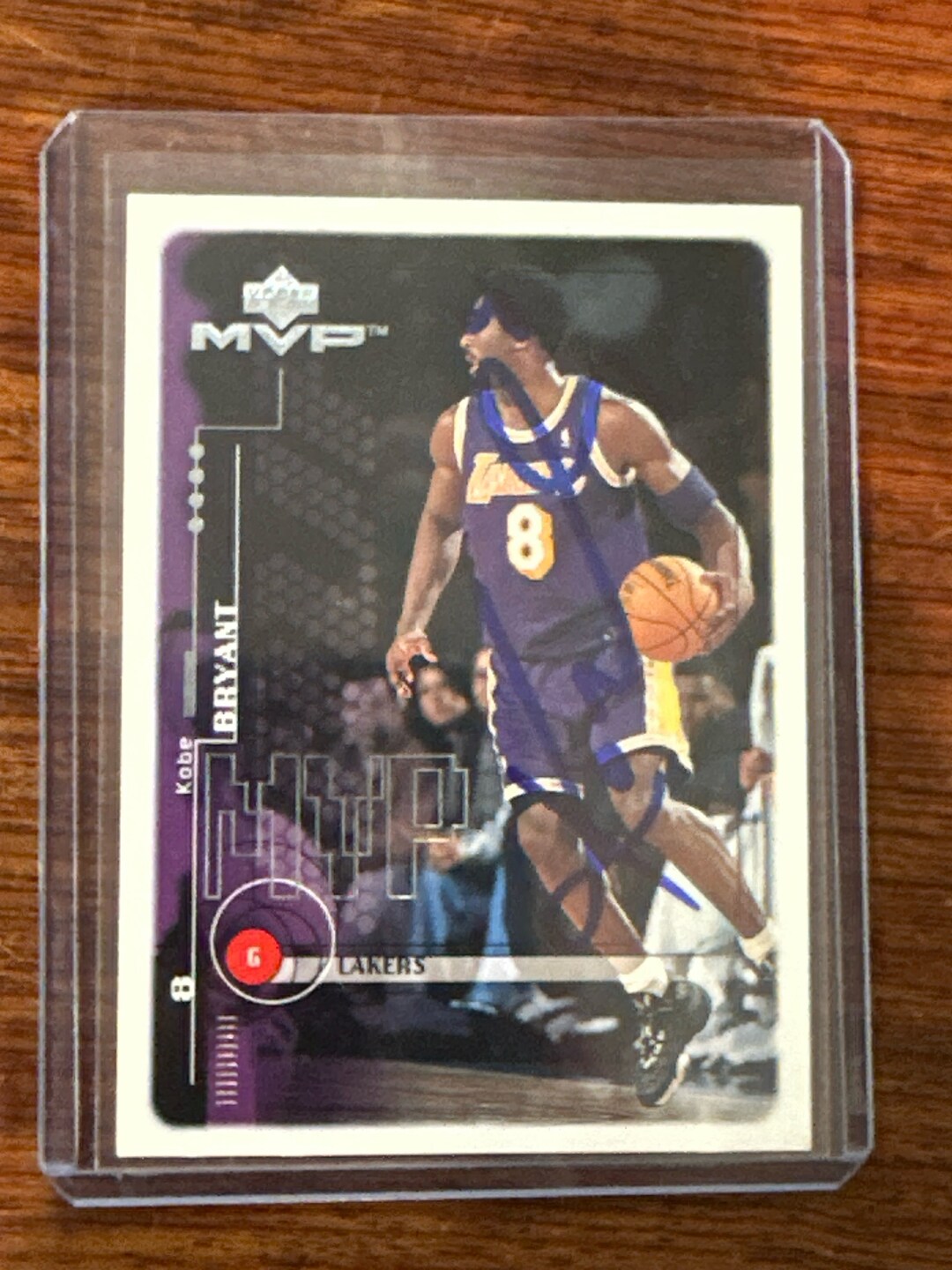 Kobe Bryant Upper Deck #74 Card Lakers 1999 Hand Signed Autographed in ...