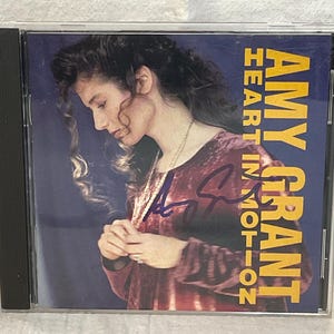 Amy Grant Heart in Motion CD Hand Signed Autographed by Amy Grant in ...