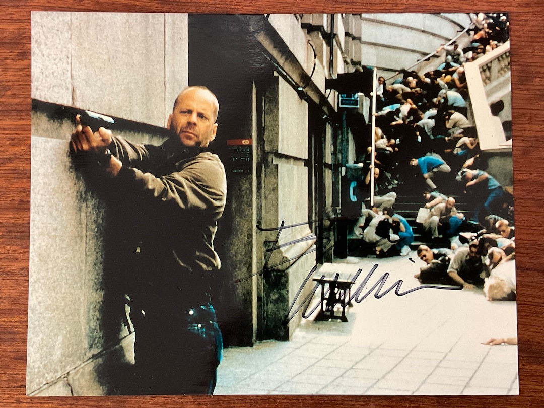 Bruce Willis "mercury Rising" Hand Signed Autographed 8"x10" Photo W ...