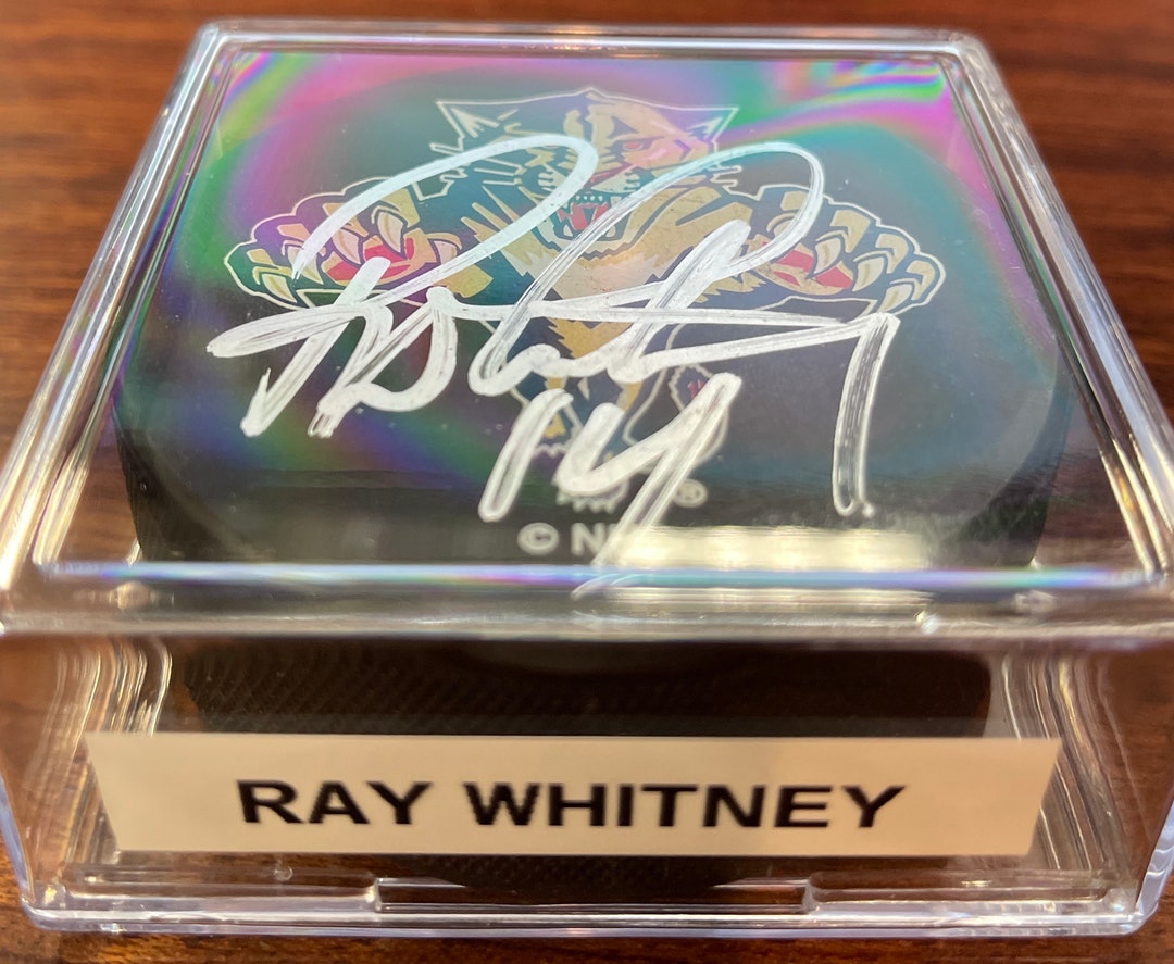 Ray Whitney Hand Signed Autographed Florida Panthers NHL Hockey Puck W ...