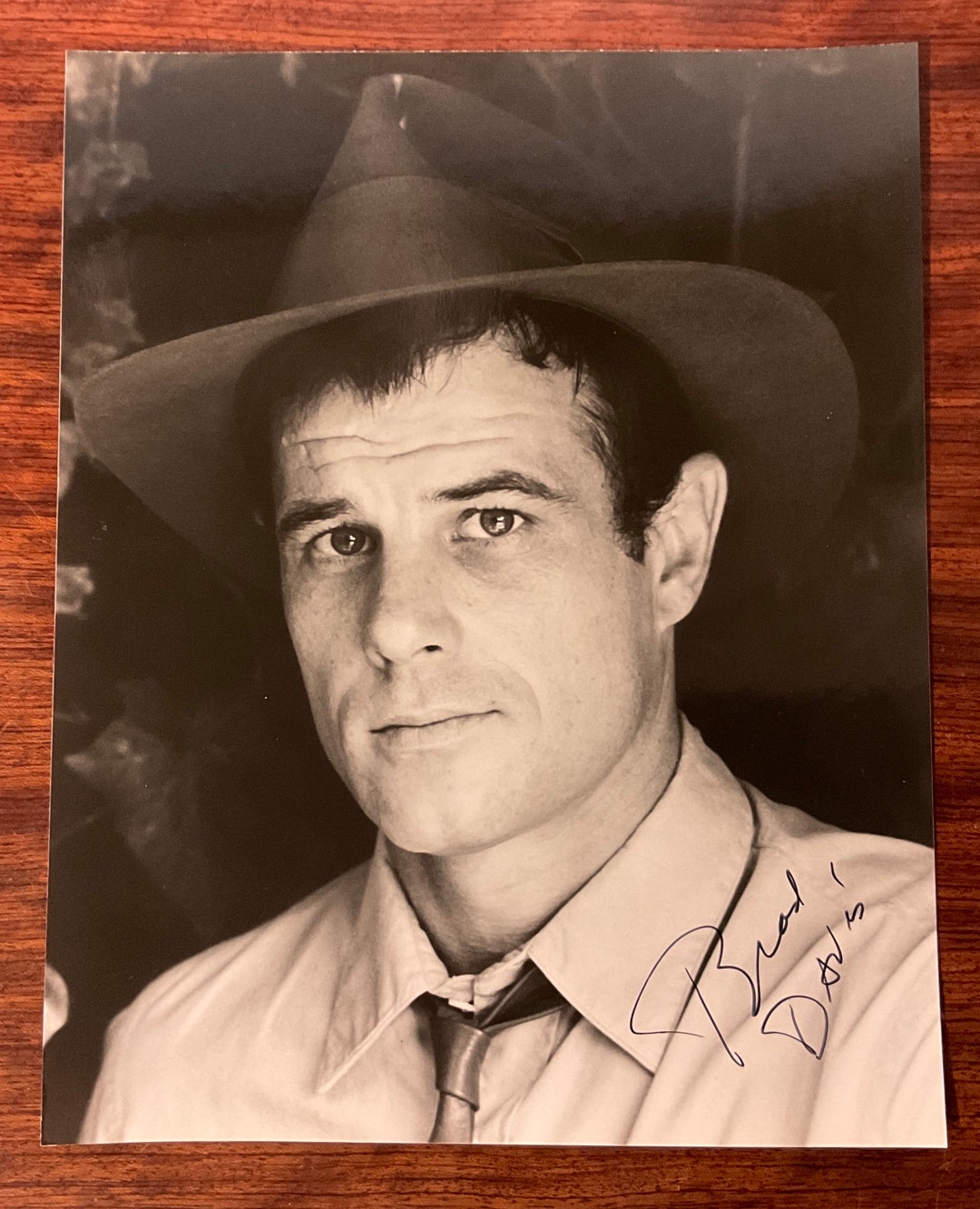 Robert Creel Davis - Brad Davis "actor - Midnight Express" Hand Signed ...