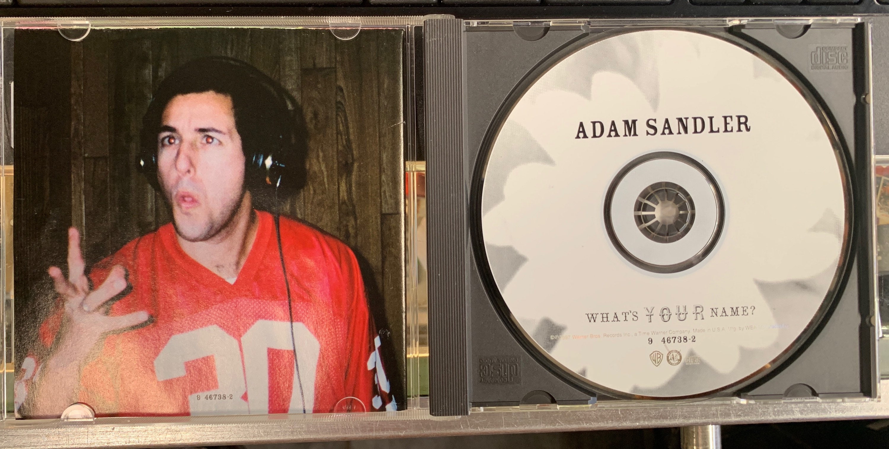 Adam Sandler What's Your Name CD Hand Signed Autographed - Etsy