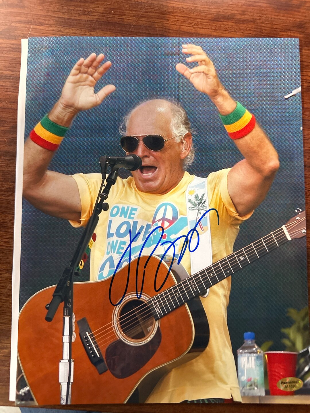 Jimmy Buffett Photograph 8.5x11 Hand Signed Autographed by Jimmy in ...