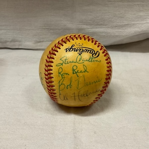 1983 Philadelphia Phillies Hand Signed Autographed Official Rawlings ...