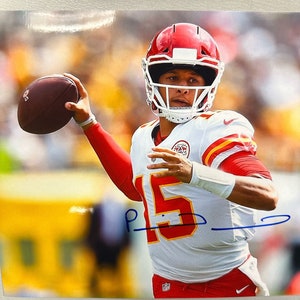 Patrick Mahomes Kansas City Chiefs Hand Signed Autographed 8.5x11 ...