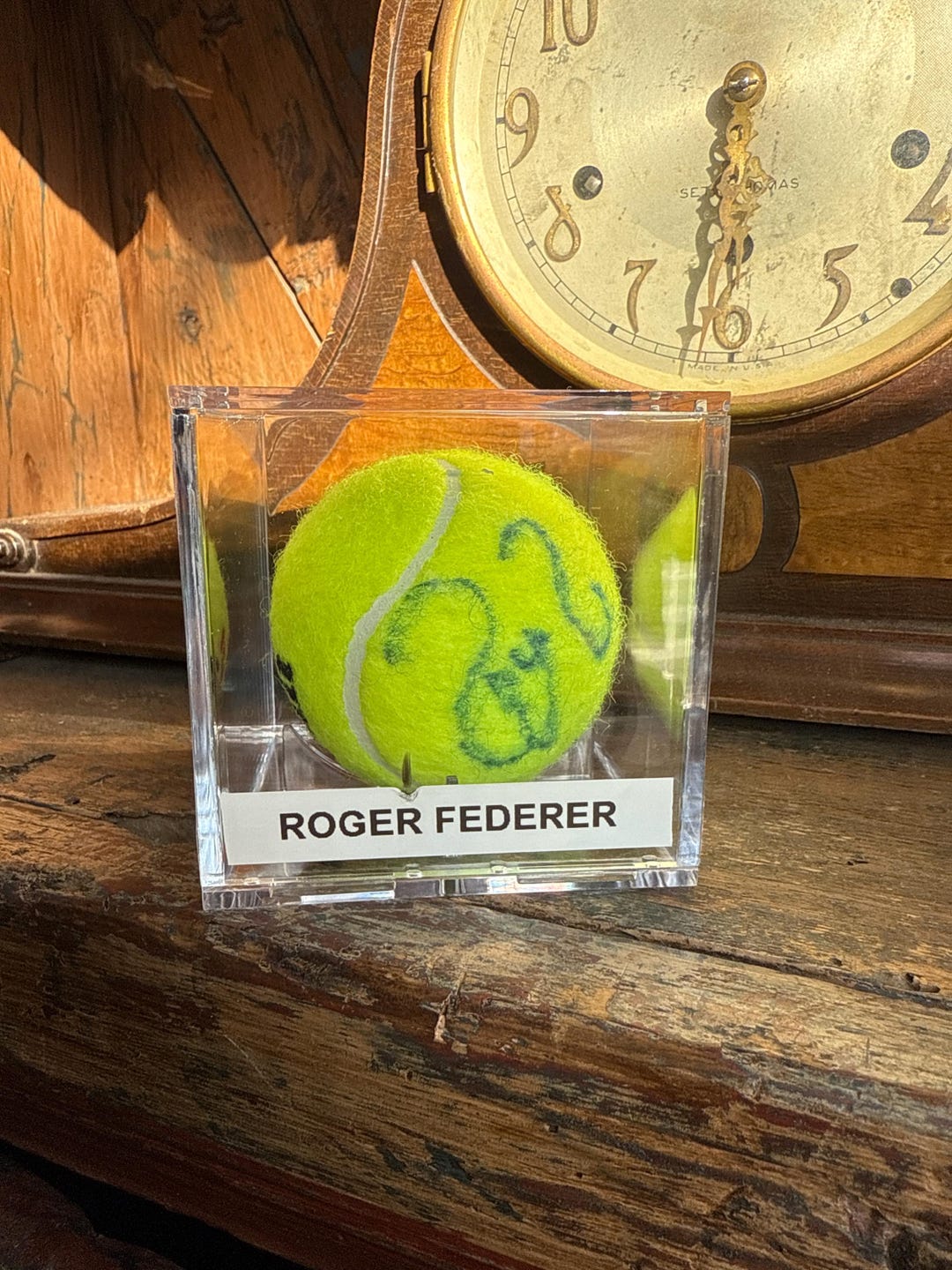 Roger Federer Hand Signed Autographed Penn 2 Tennis Ball With Hologram ...