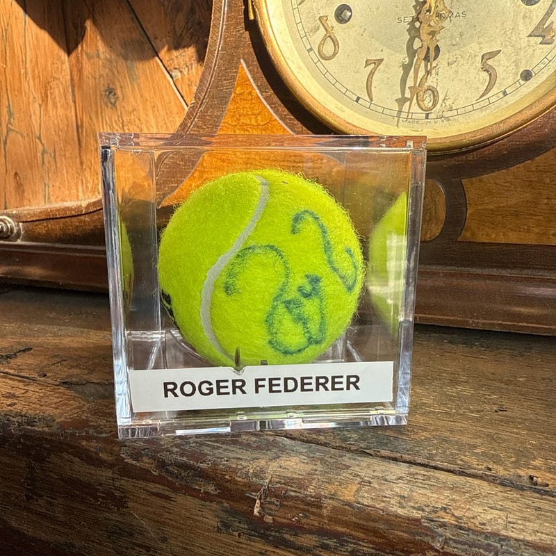 Roger Federer Autograph - Etsy