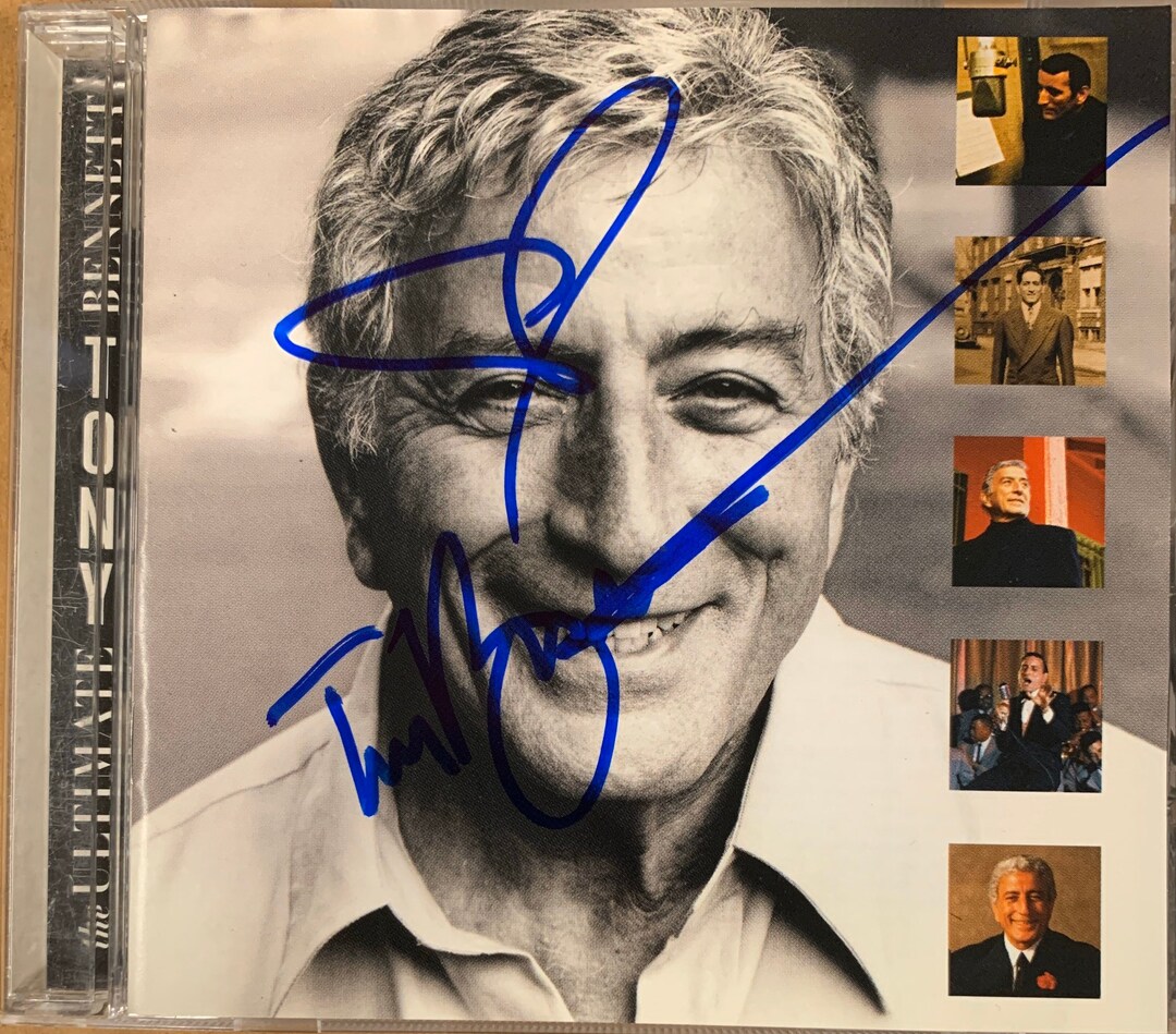 The Ultimate Tony Bennett CD Hand Signed Autographed by Tony Bennett ...