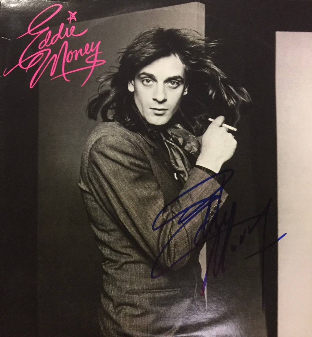 Eddie Money Self Titled LP: Hand Signed Autographed Album With LOA - Etsy