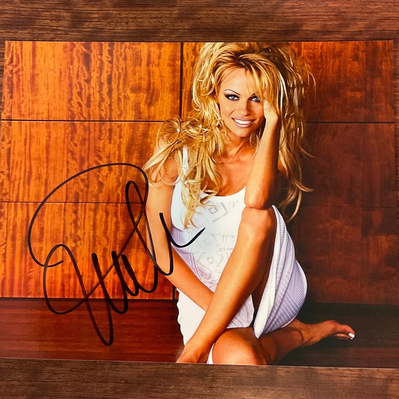 Pamela Anderson Autograph - Etsy