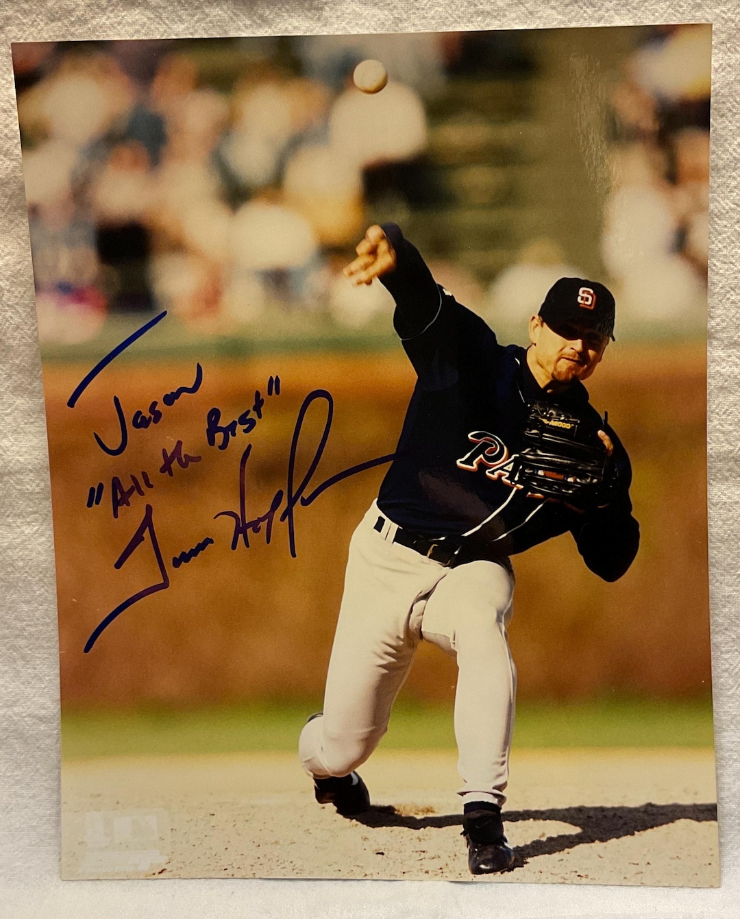 Trevor Hoffman #51 San Diego Padres MLB Hand Signed Autograph 8"x10 ...