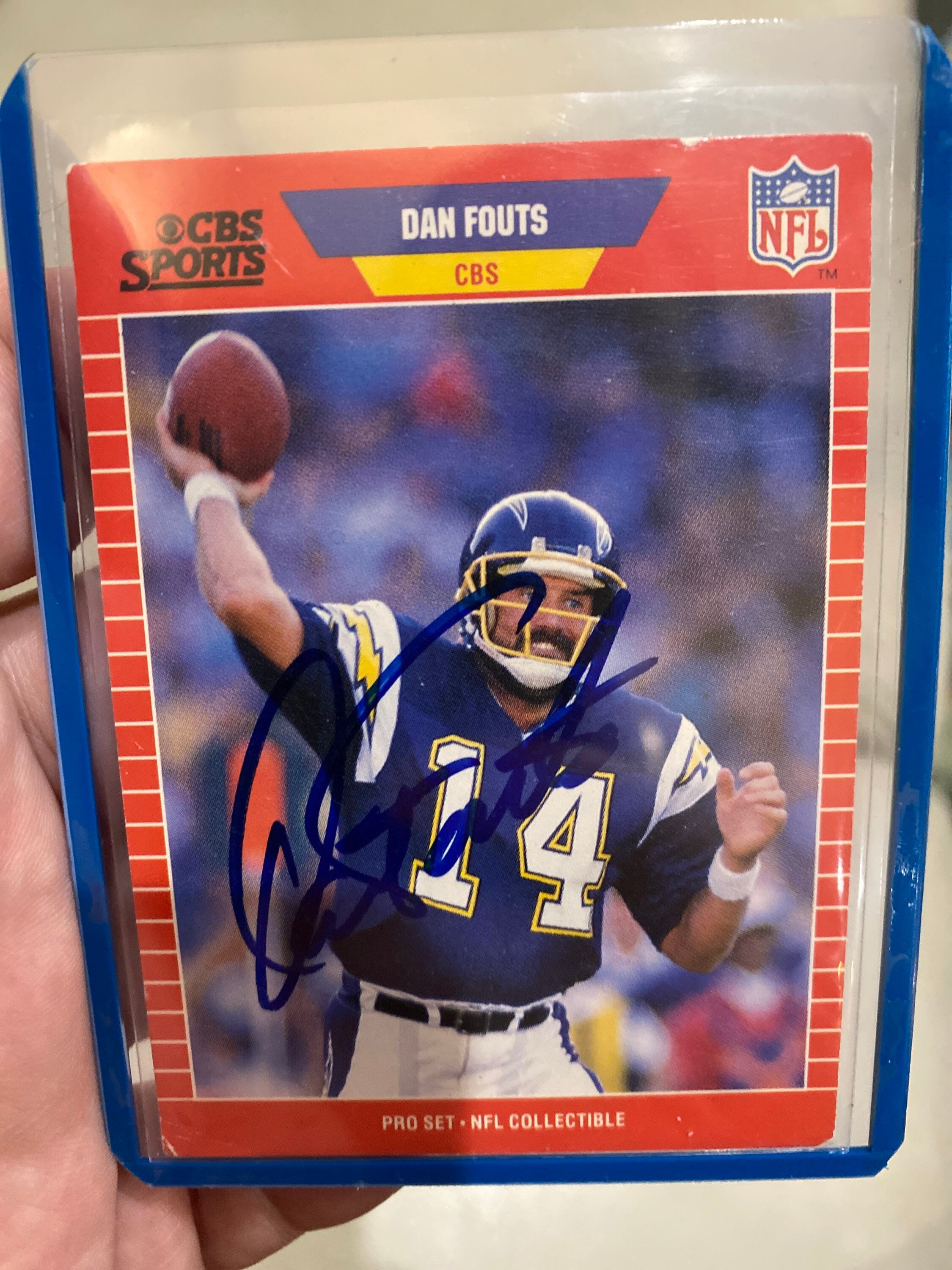 Dan Fouts Chargers Card Score Pro Set 14 Hand Signed - Etsy