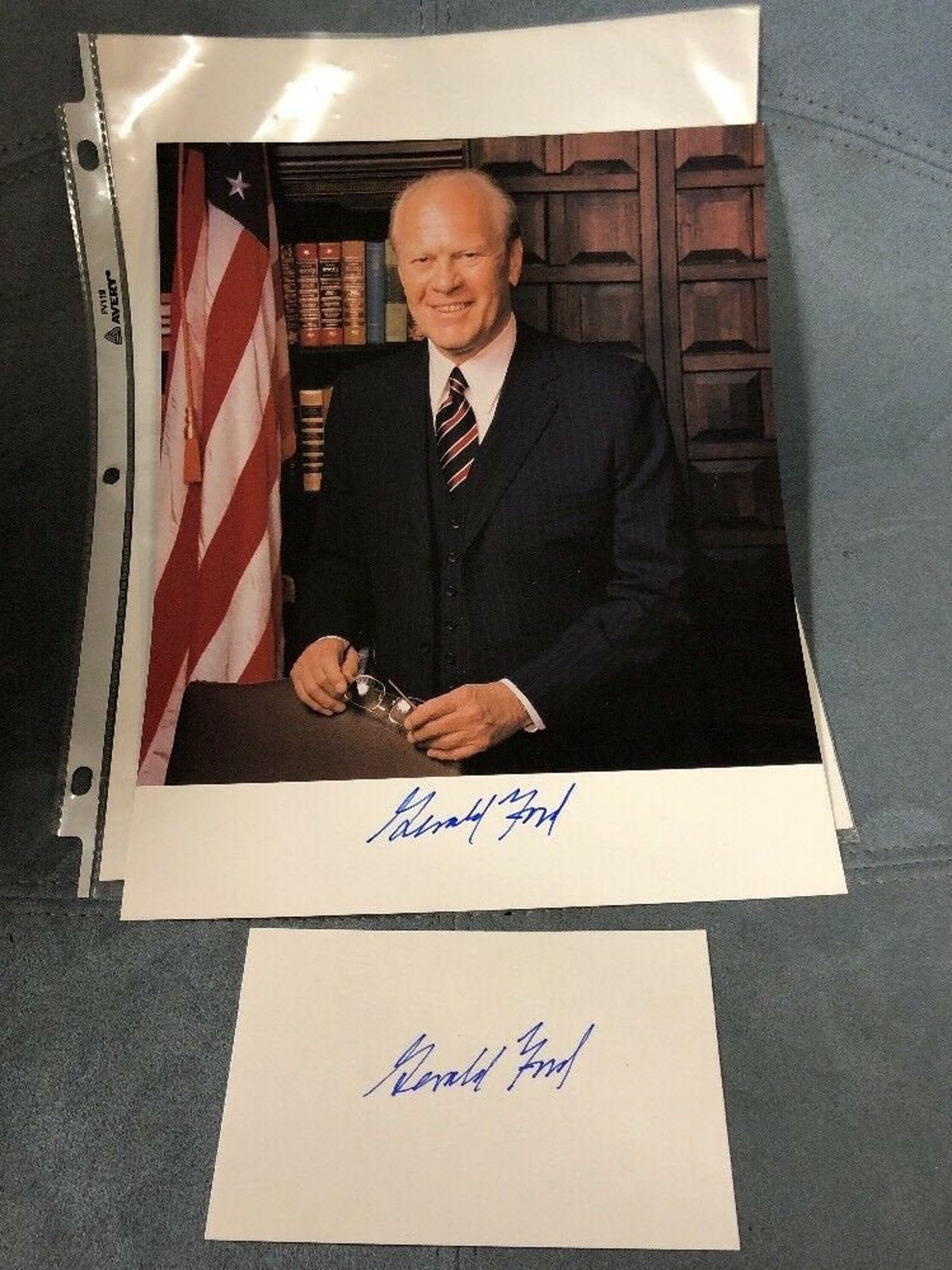 President Gerald Ford Hand Signed Autographed 8x10 - Etsy