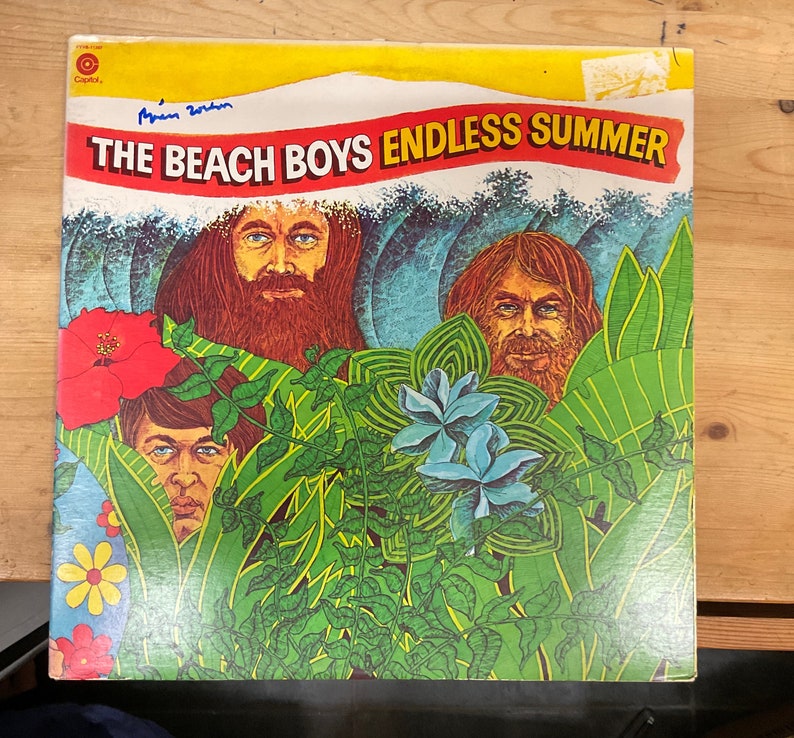 Beach Boys Endless Summer Album Hand Signed by Brian Wilson - Etsy