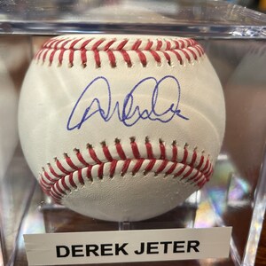 Derek Jeter New York Yankees Signed Autographed Official - Etsy