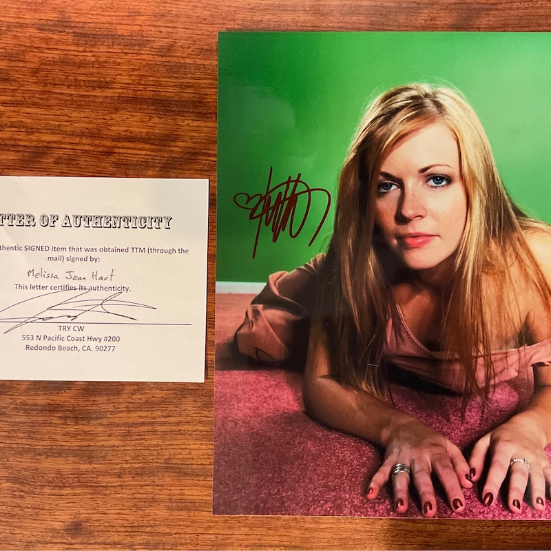 Melissa Joan Heart Autograph - Etsy