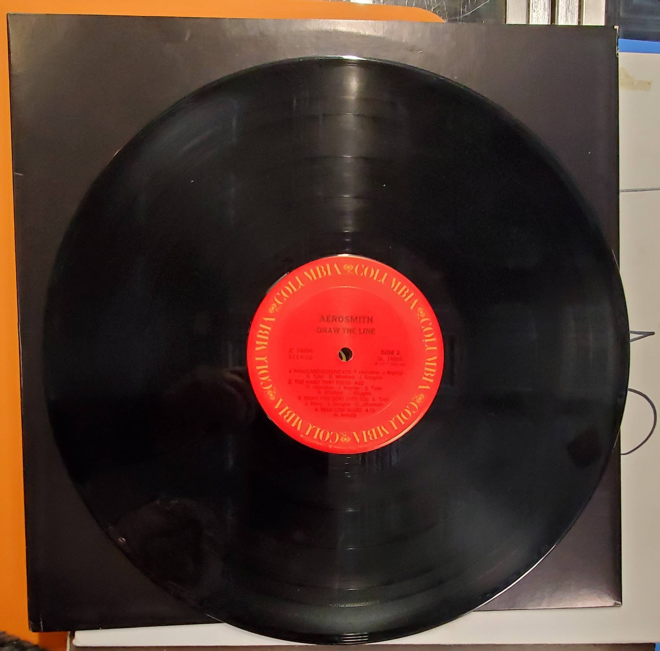 Aerosmith draw the Line Record Album 5x Hand | Etsy