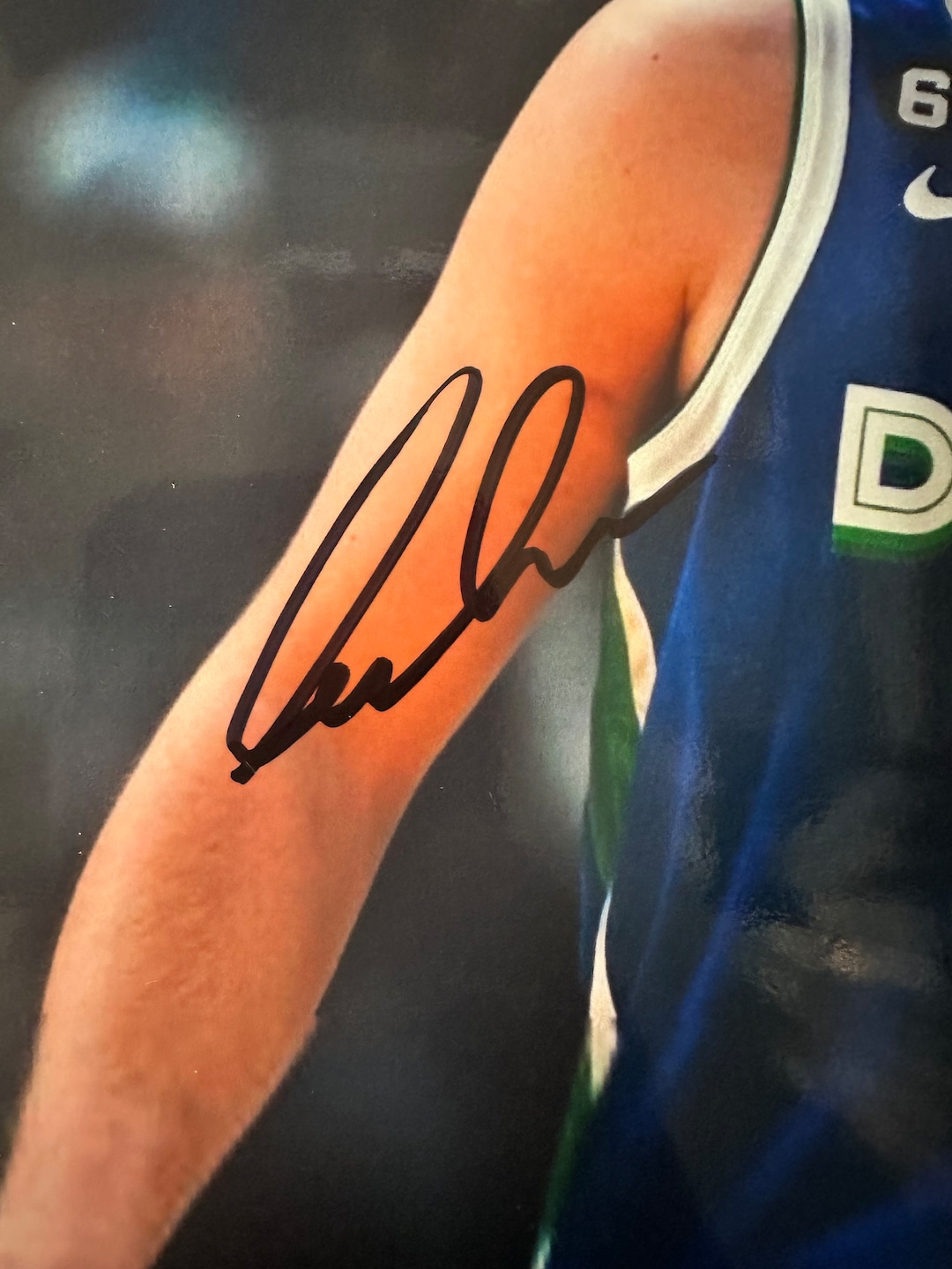 Luka Doncic Dallas Mavericks Autographed Signature 8x11” Hand Signed ...