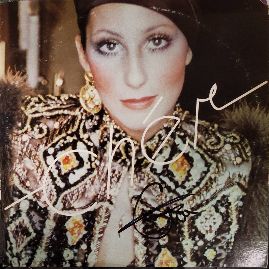 Cher Superpak Vol. II Record Album Hand Signed Autographed by Cher W ...