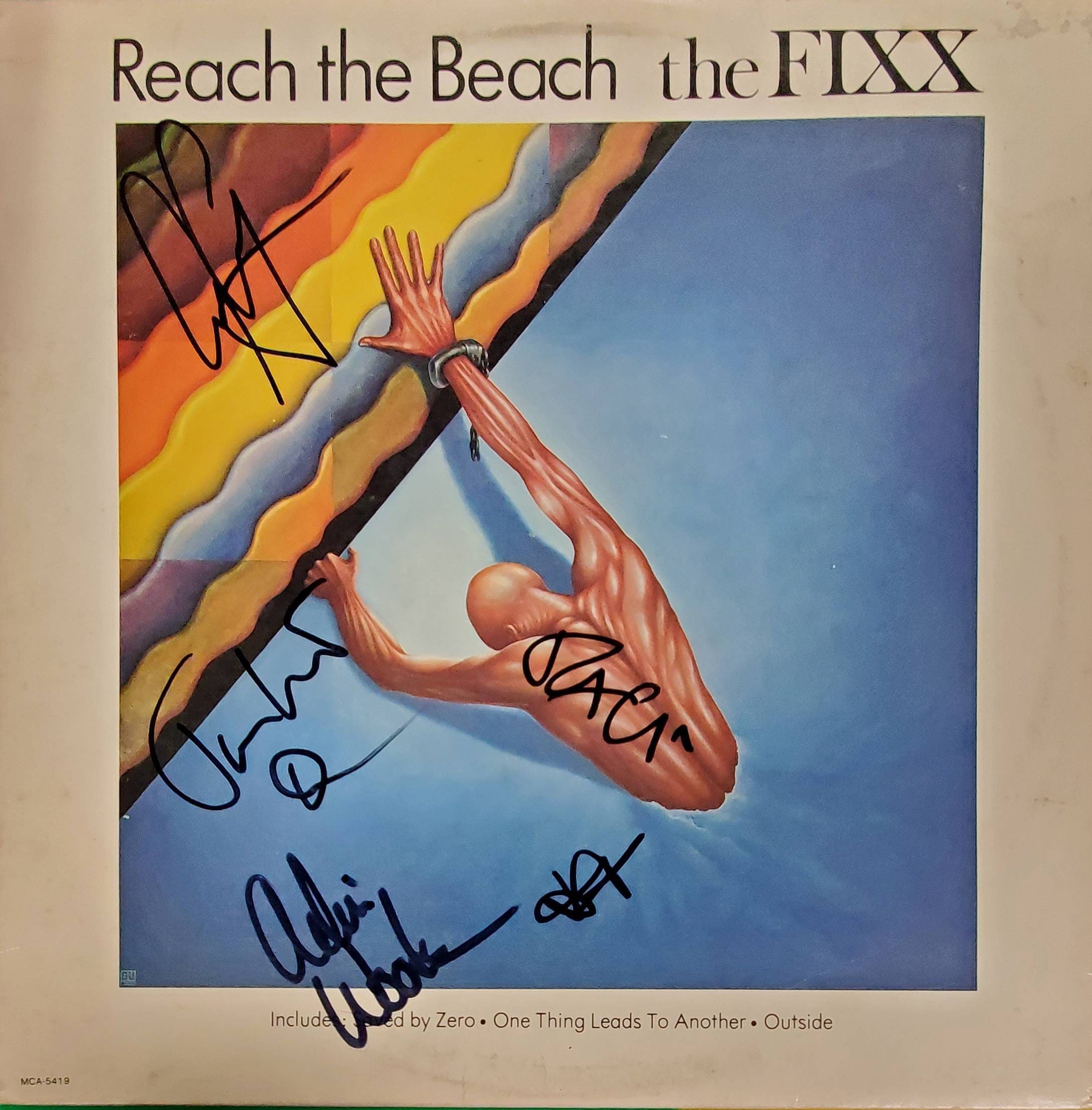 The Fixx reach the Beach LP Record Album 5x Hand - Etsy