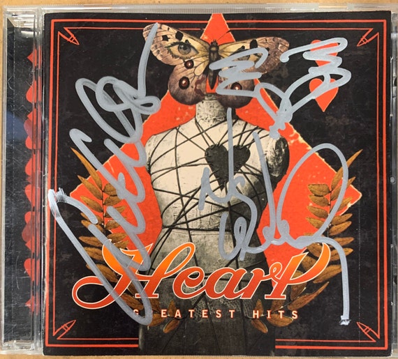 Heart Greatest Hits CD Hand Signed Autographed by Ann & Nancy - Etsy
