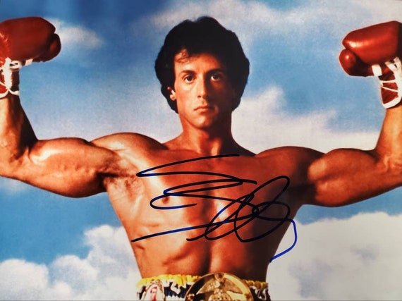 Sylvester Stallone Rocky Hand Signed Autographed Photograph | Etsy