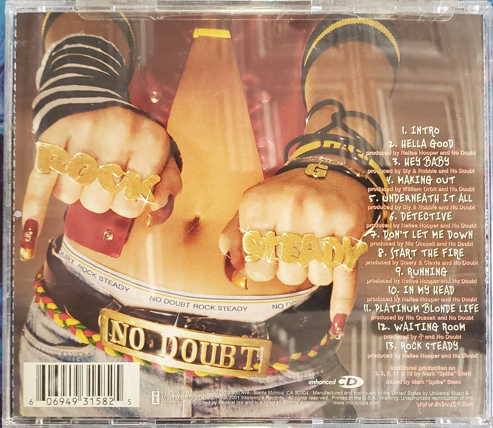 No Doubt rock Steady CD Hand Signed Autographed by - Etsy
