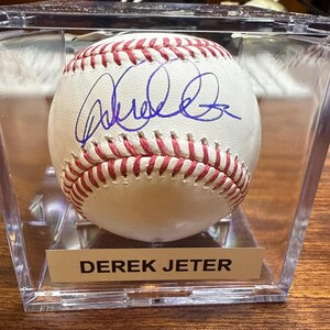 Derek Jeter New York Yankees Signed Autographed Official Rawlings ...