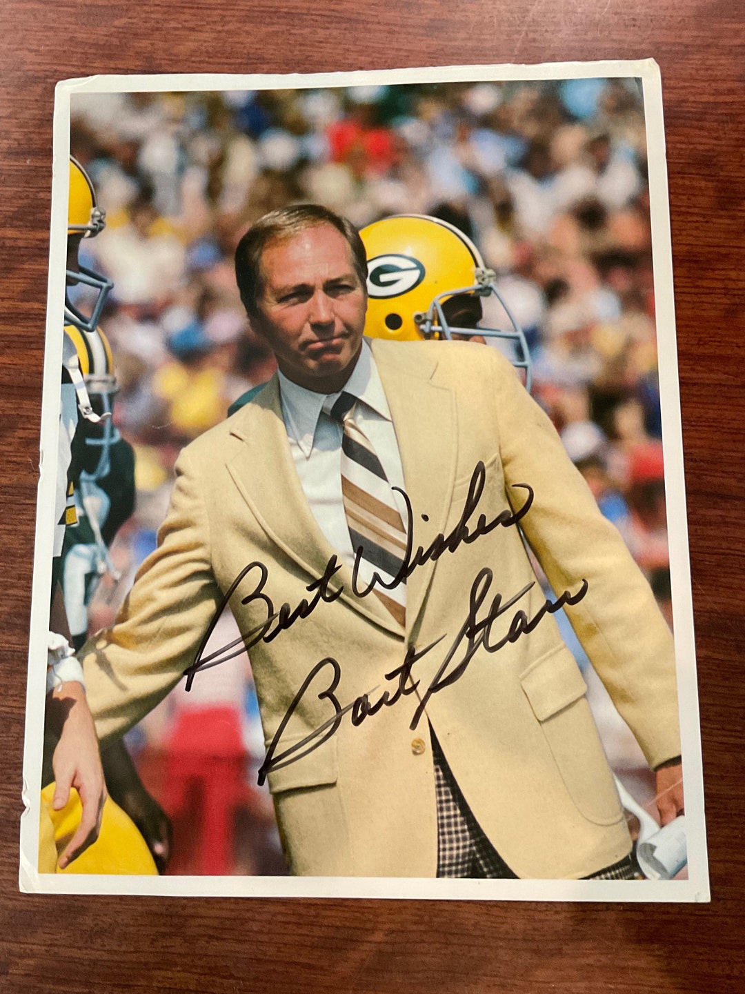 Bart Starr - Green Bay Packers - Hand Signed Autographed 8"x10" Photo W ...