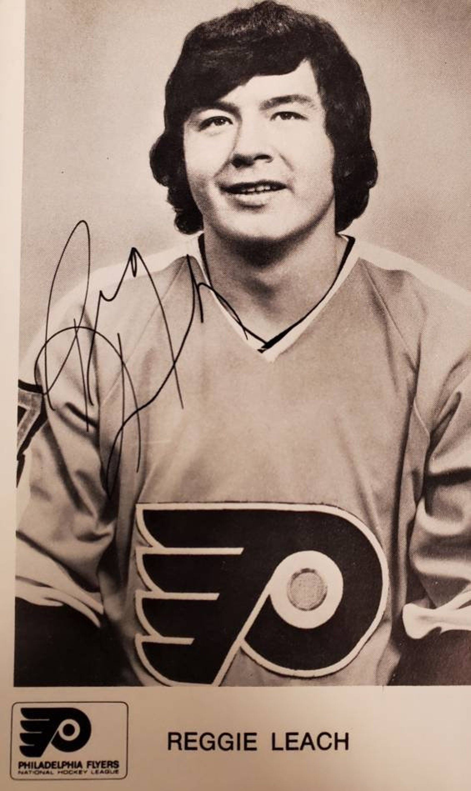 Reggie Leach Philadelphia Flyers NHL Hockey Autographed | Etsy