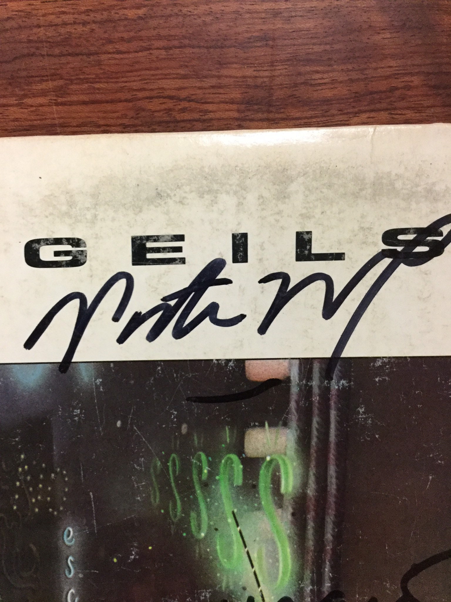 J Geils Band Freeze Frame Record Album Hand Signed Autographed - Etsy