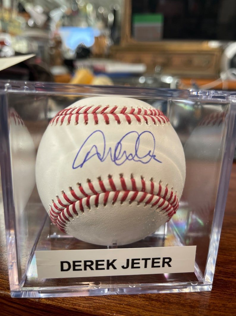 Derek Jeter New York Yankees Signed Autographed Official - Etsy